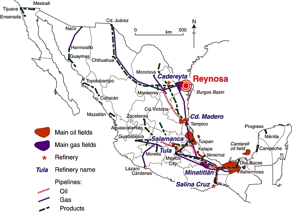 Petrolio, Messico: crolla la produzione di Pemex - Materie Prime ...